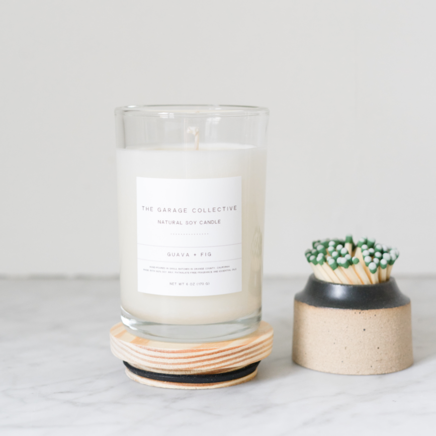 Guava + Fig Candle – Abode Laguna